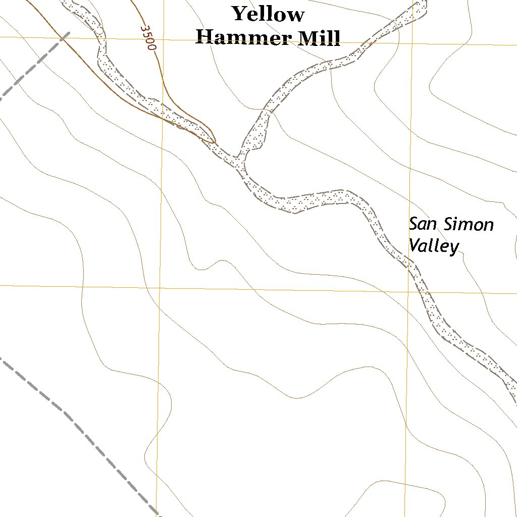 Olga, AZ (2018, 24000-Scale) Map by United States Geological Survey ...