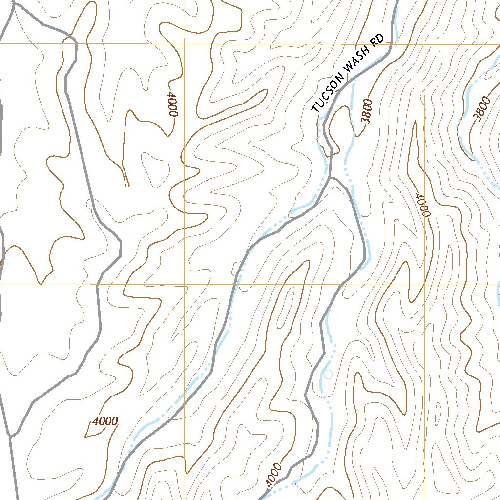 North of Oracle, AZ (2018, 24000-Scale) Map by United States Geological ...