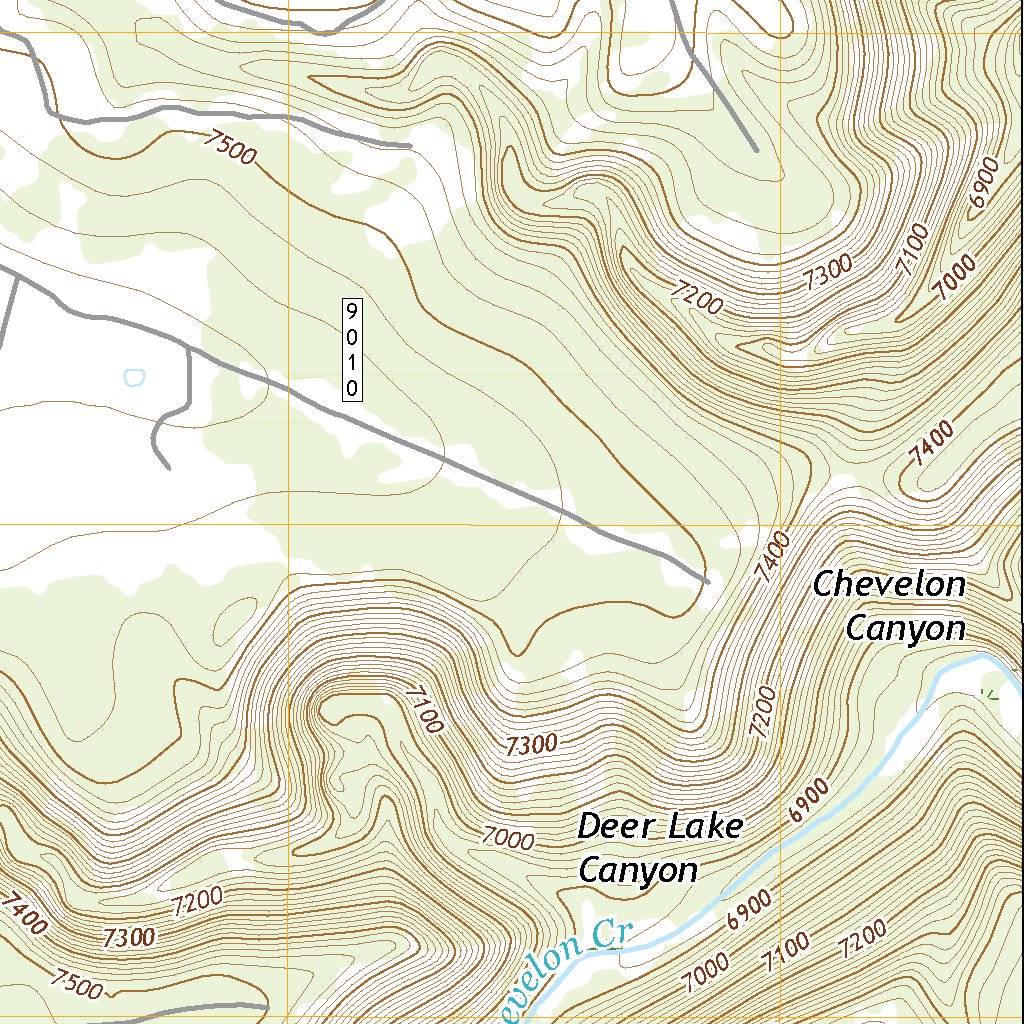 Porcupine Ridge, AZ (2018, 24000-Scale) Map by United States Geological ...