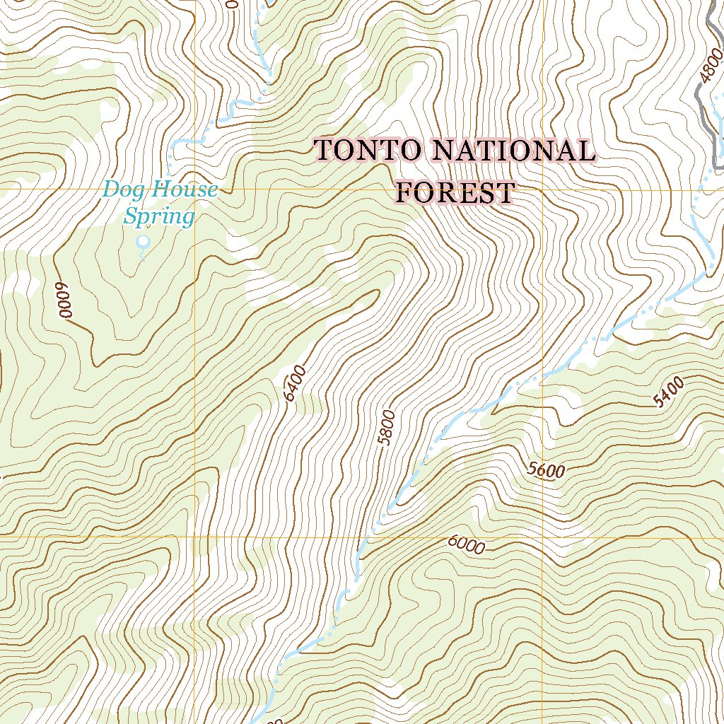 Pinal Peak, AZ (2018, 24000-Scale) Map by United States Geological ...