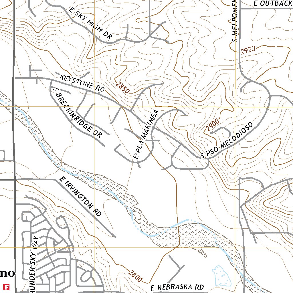 Tucson East, AZ (2018, 24000-Scale) Map by United States Geological ...