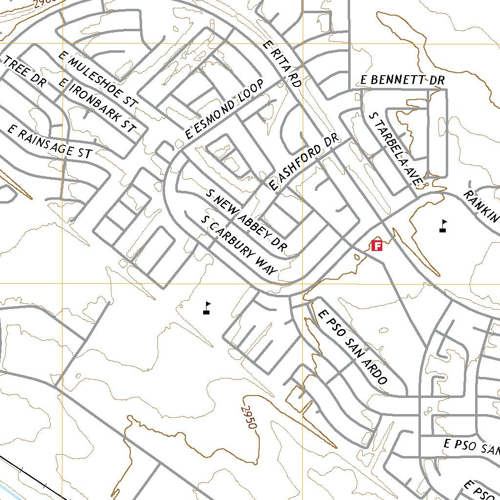 Tucson SE, AZ (2018, 24000-Scale) Map by United States Geological ...