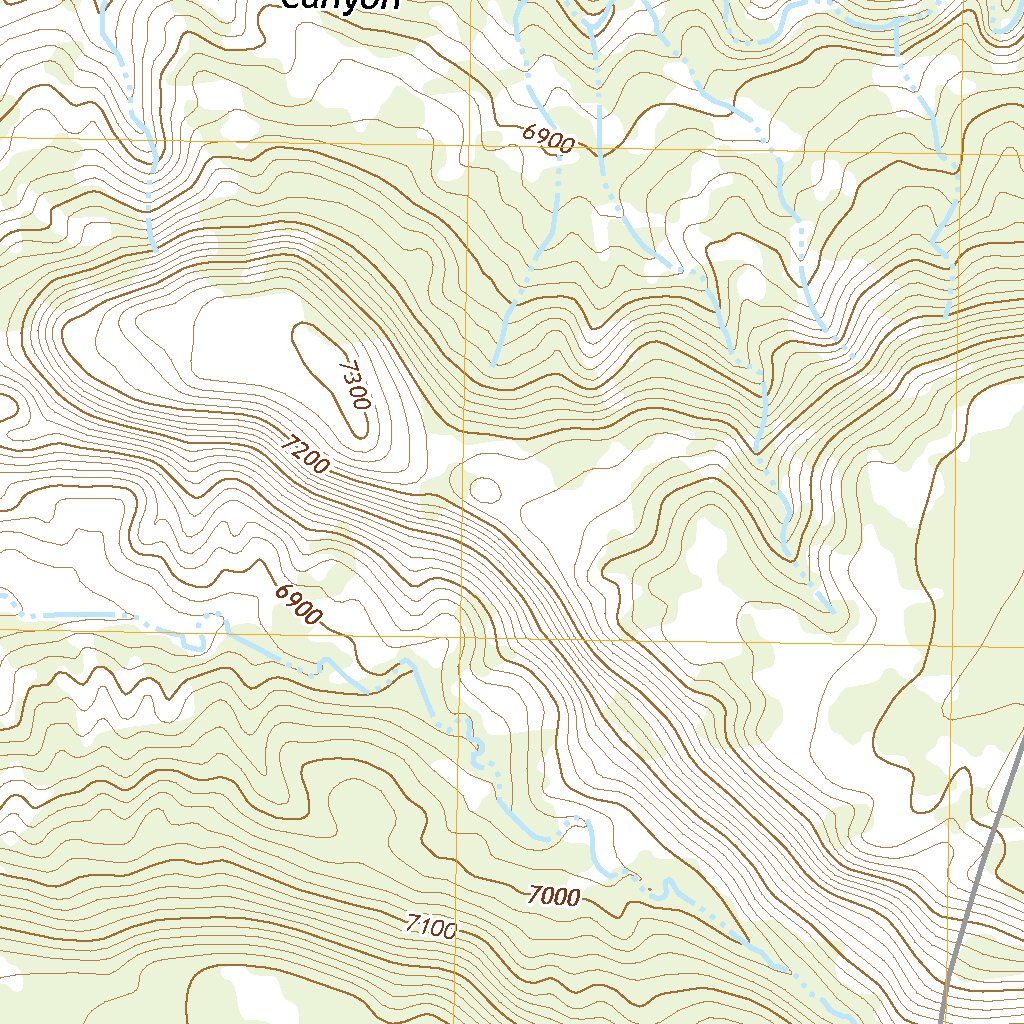White Rock Wash, AZ (2018, 24000-Scale) Map by United States Geological ...