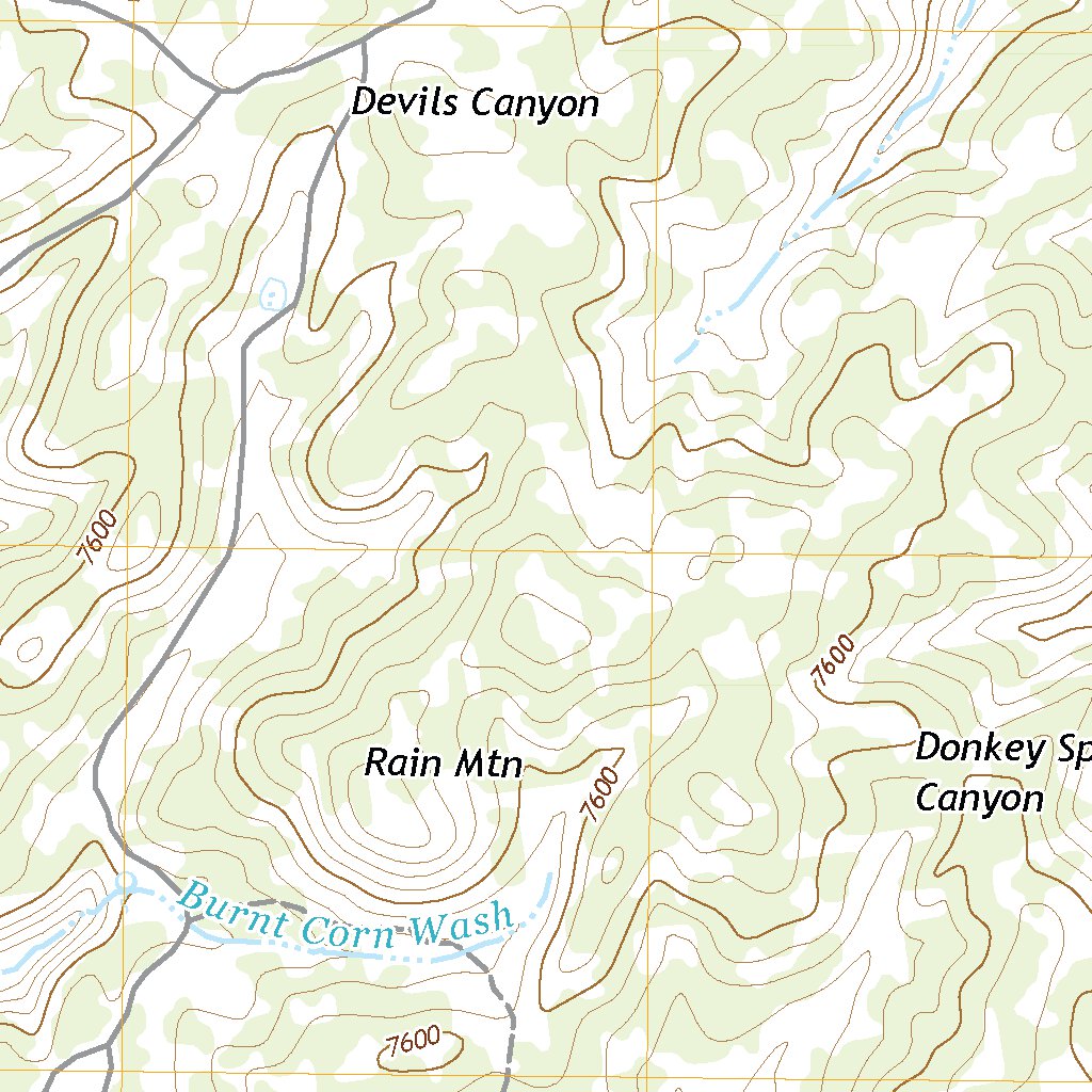 Tah Chee Wash, AZ (2018, 24000-Scale) Map by United States Geological ...