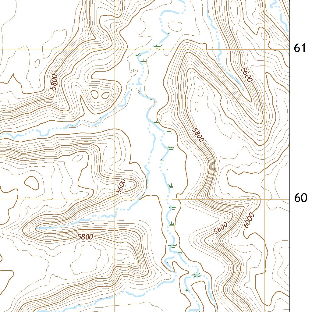 Two Red Mesas, AZ (2018, 24000-Scale) Map by United States Geological ...