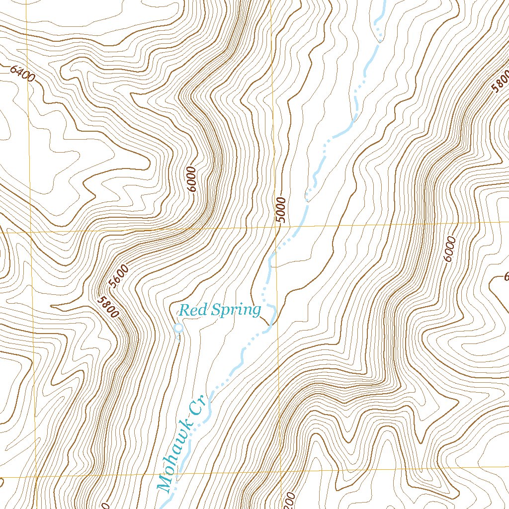 Vulcans Throne SE, AZ (2018, 24000-Scale) Map by United States ...