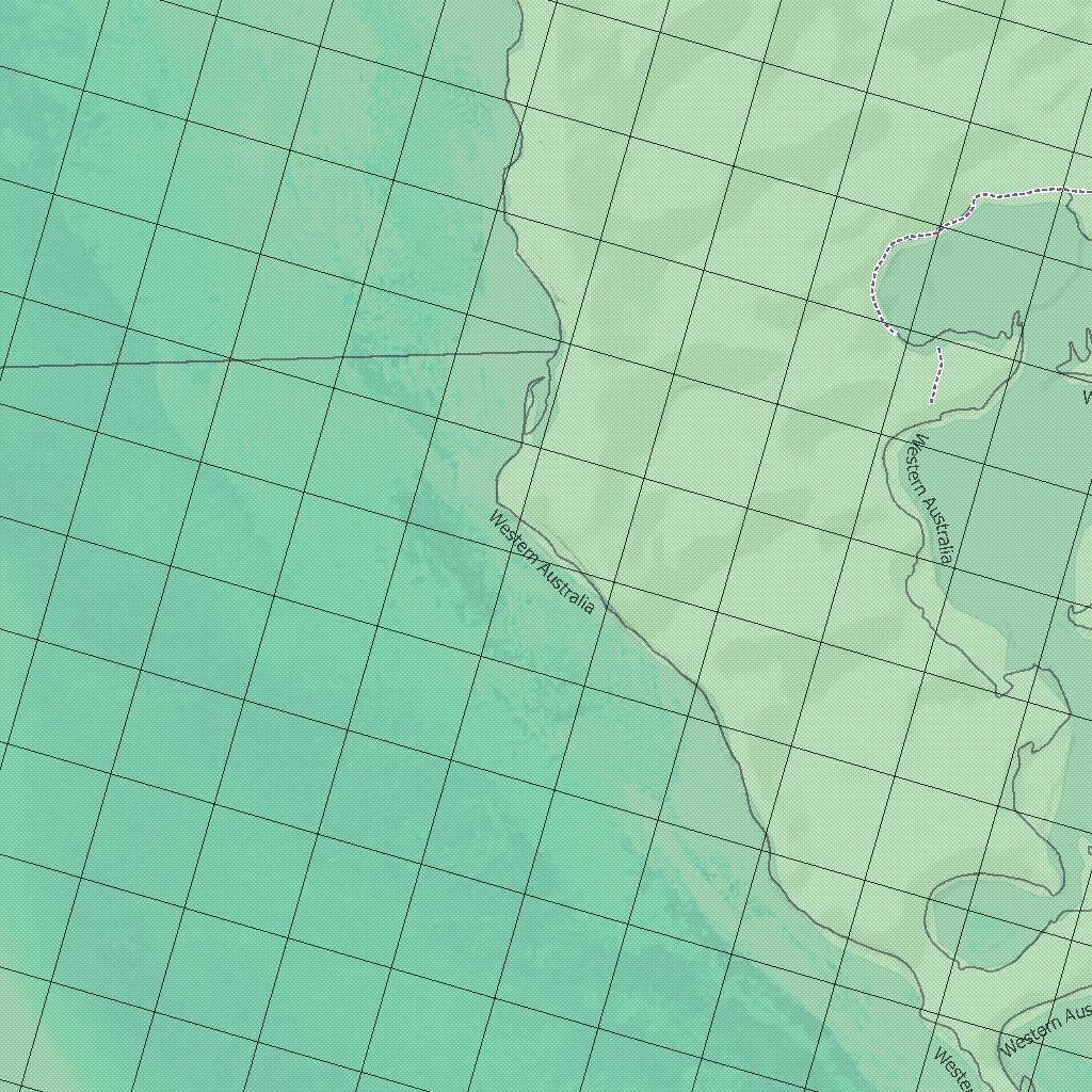 Getlost Map 1546 DENHAM WA Topographic Map V15 1:75,000 by Getlost Maps ...