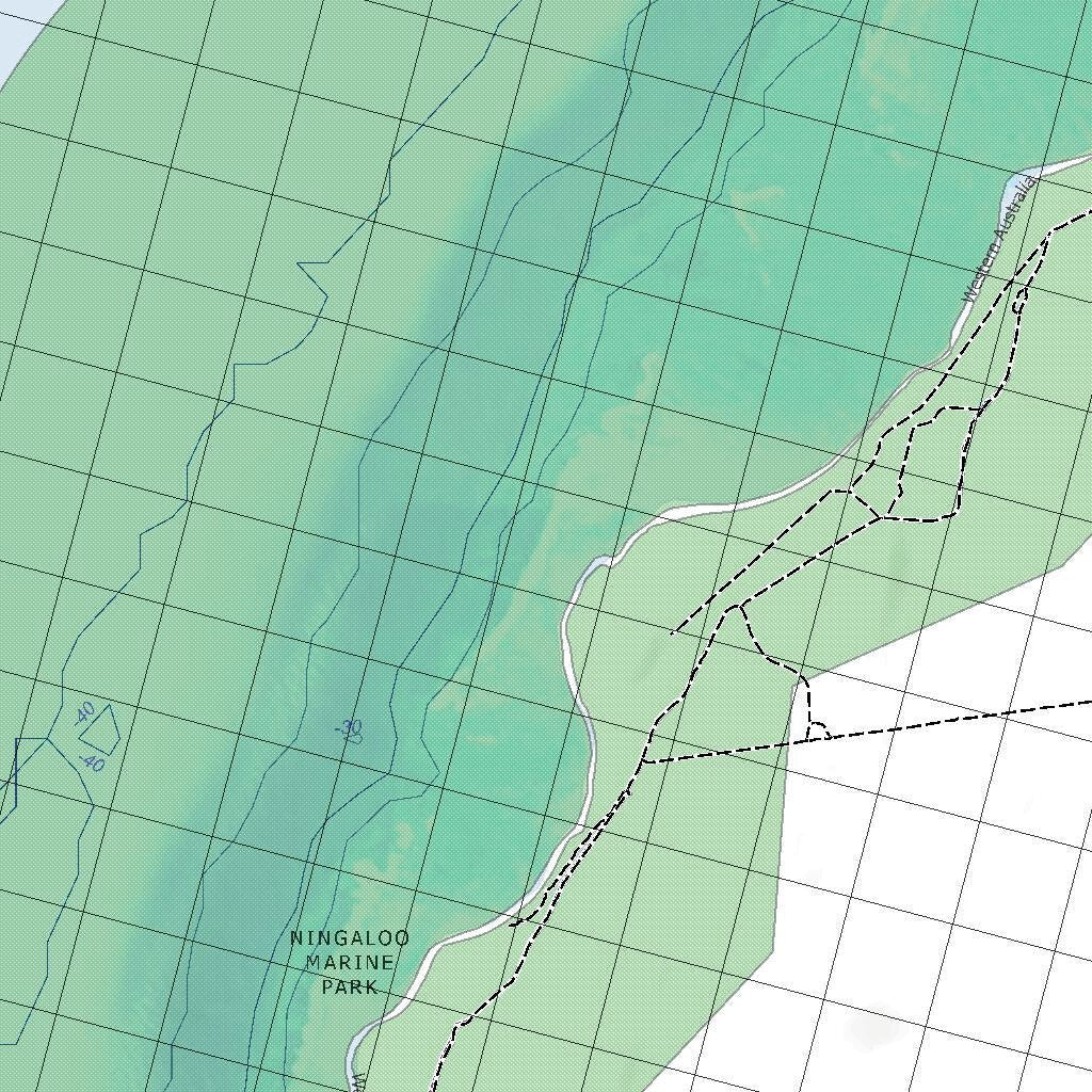Getlost Map 1650 MINILYA WA Topographic Map V15 1:75,000 by Getlost ...