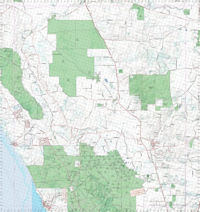 Getlost Map 2035 GINGIN WA Topographic Map V15 1:75,000 by Getlost Maps ...