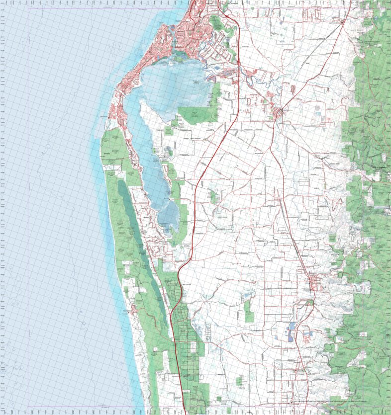 Getlost Map 2032 PINJARRA WA Topographic Map V15 1:75,000 by Getlost ...