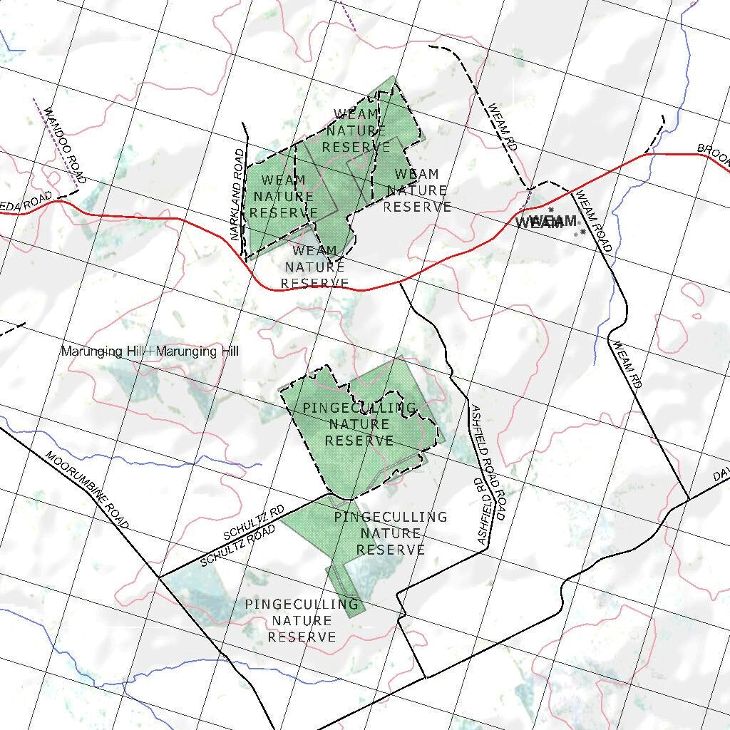 Getlost Map 2333 BROOKTON WA Topographic Map V15 1:75,000 by Getlost ...
