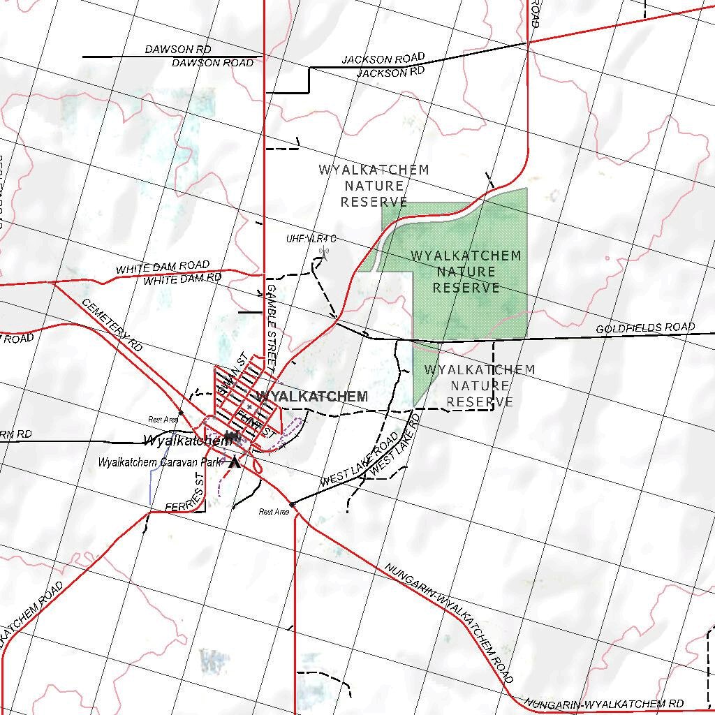 Getlost Map 2335 DOWERIN WA Topographic Map V15 1:75,000 by Getlost ...