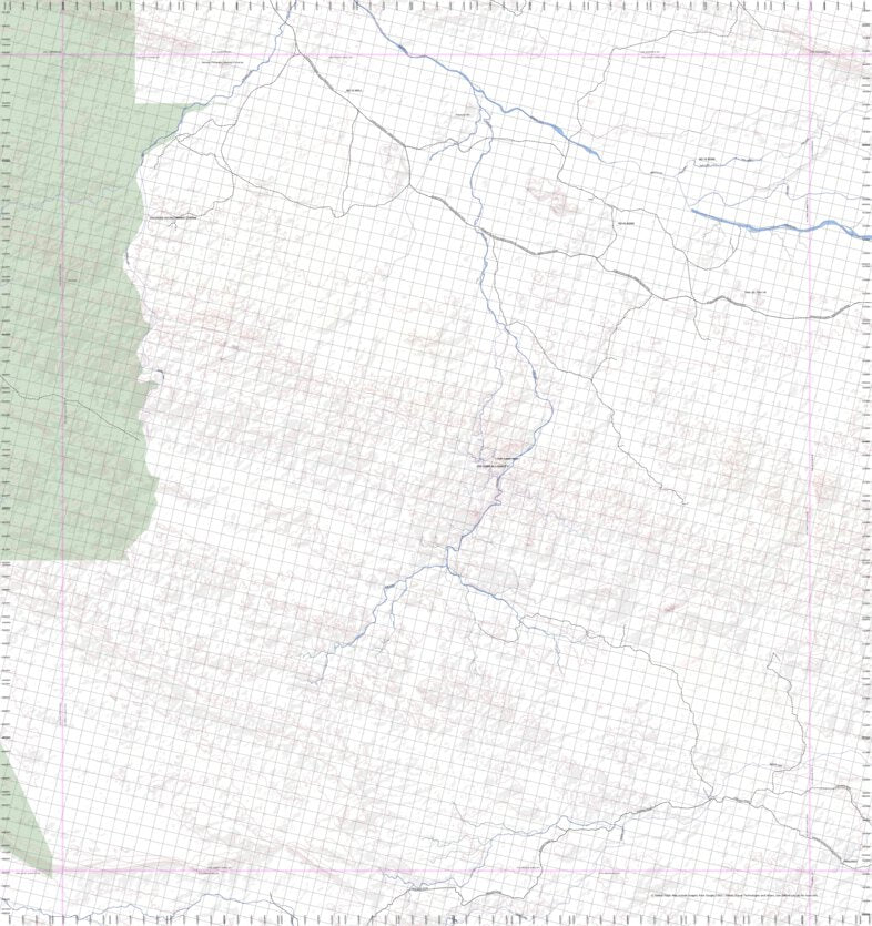 Getlost Map 2350 KENNETH RANGE WA Topographic Map V15 1:75,000 by ...