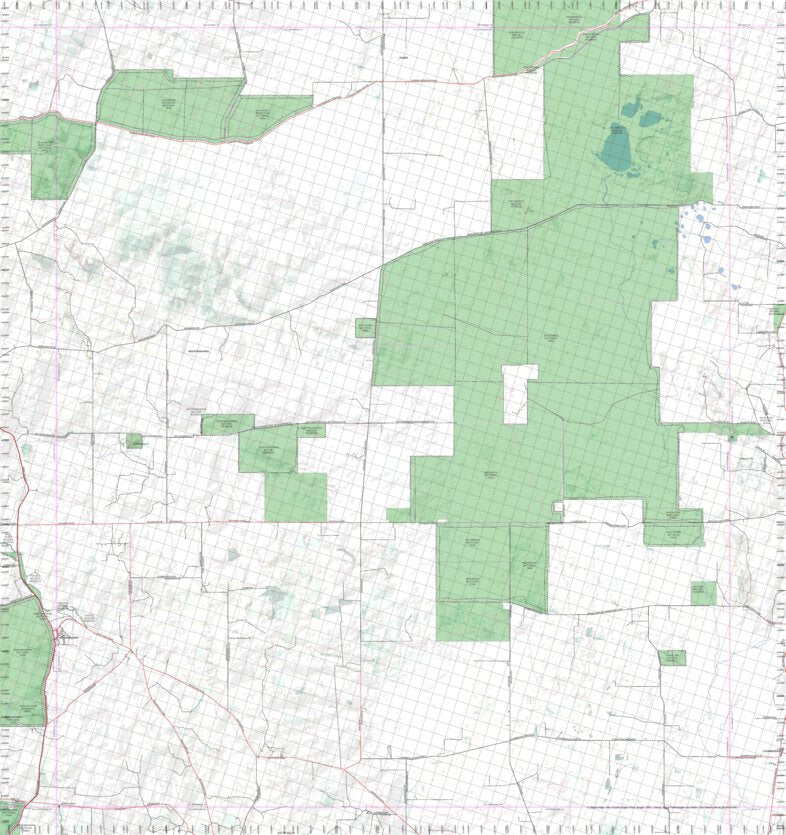Getlost Map 2037 BADGINGARRA WA Topographic Map V15 1:75,000 by Getlost ...
