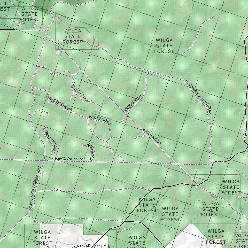 Getlost Map 2130 BRIDGETOWN WA Topographic Map V15 1:75,000 by Getlost ...