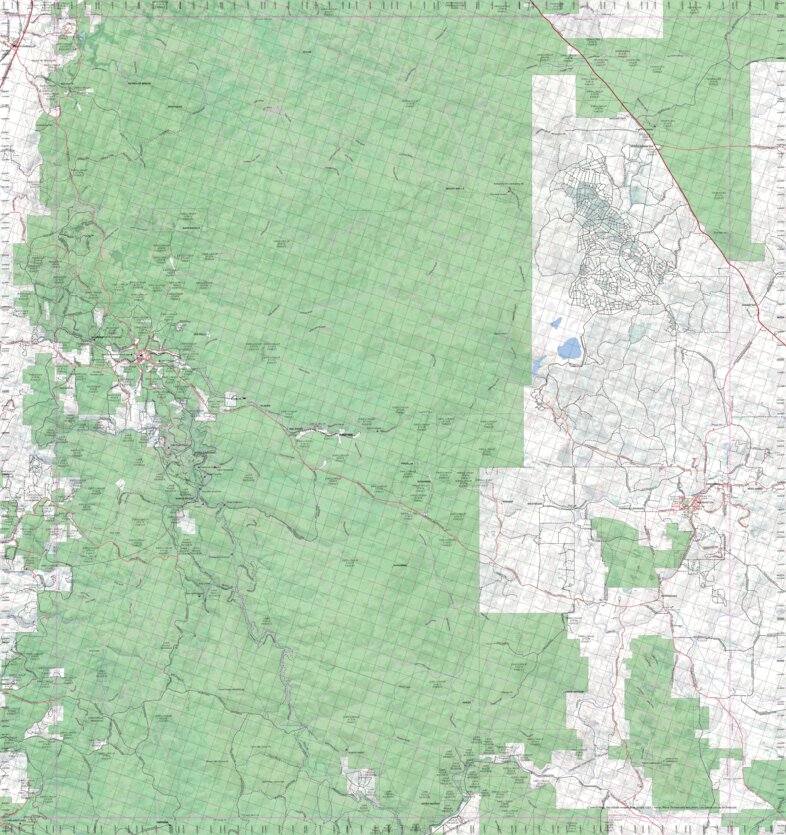 Getlost Map 2132 DWELLINGUP WA Topographic Map V15 1:75,000 by Getlost ...