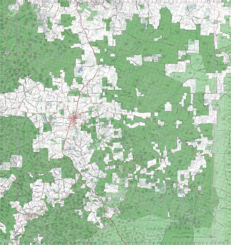 Getlost Map 2129 MANJIMUP WA Topographic Map V15 1:75,000 by Getlost ...