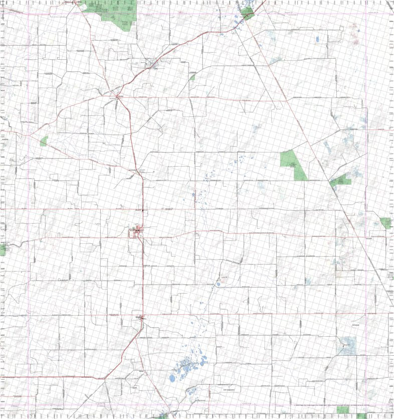 Getlost Map 2237 DALWALLINU WA Topographic Map V15 1:75,000 by Getlost ...