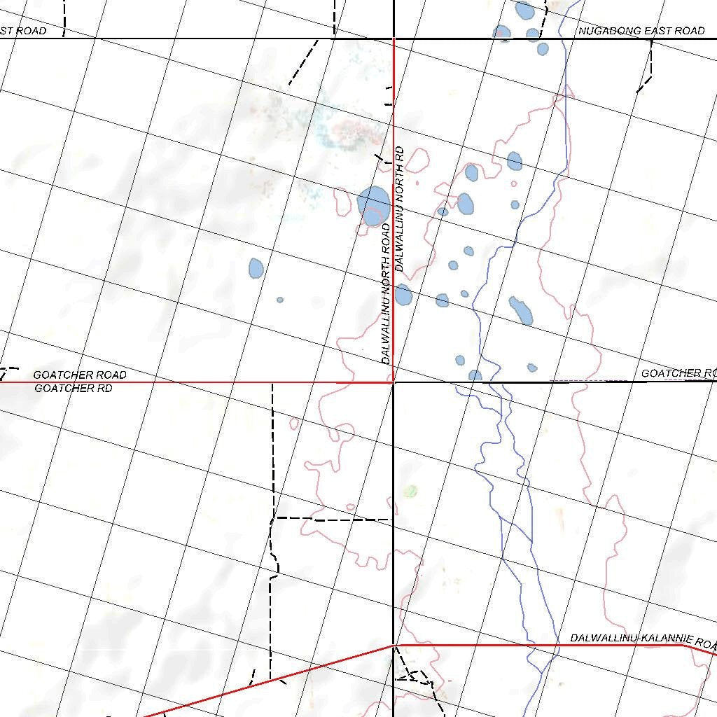 Getlost Map 2237 DALWALLINU WA Topographic Map V15 1:75,000 by Getlost ...