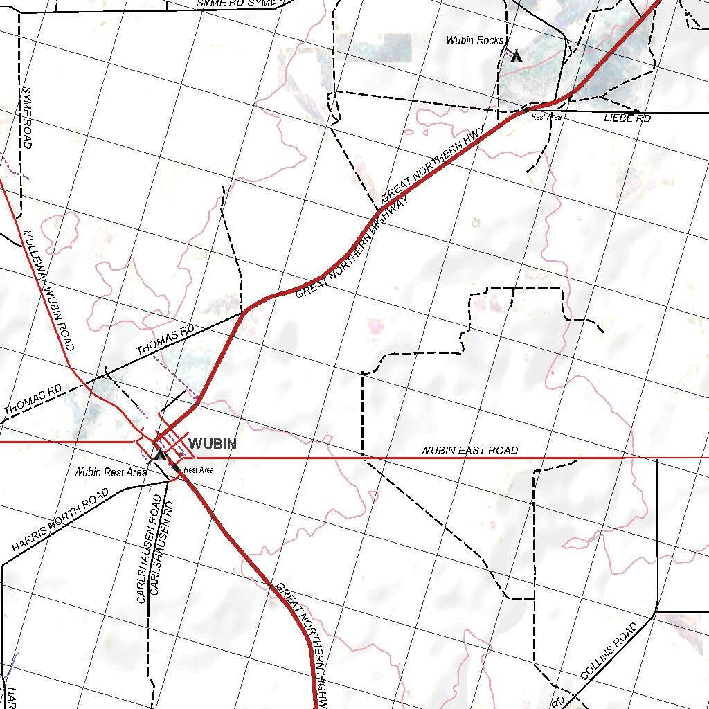 Getlost Map 2237 DALWALLINU WA Topographic Map V15 1:75,000 by Getlost ...