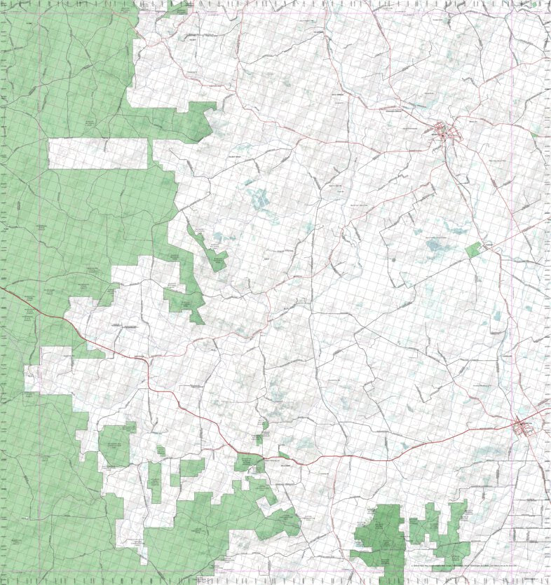 Getlost Map 2233 BEVERLEY WA Topographic Map V15 1:75,000 by Getlost ...
