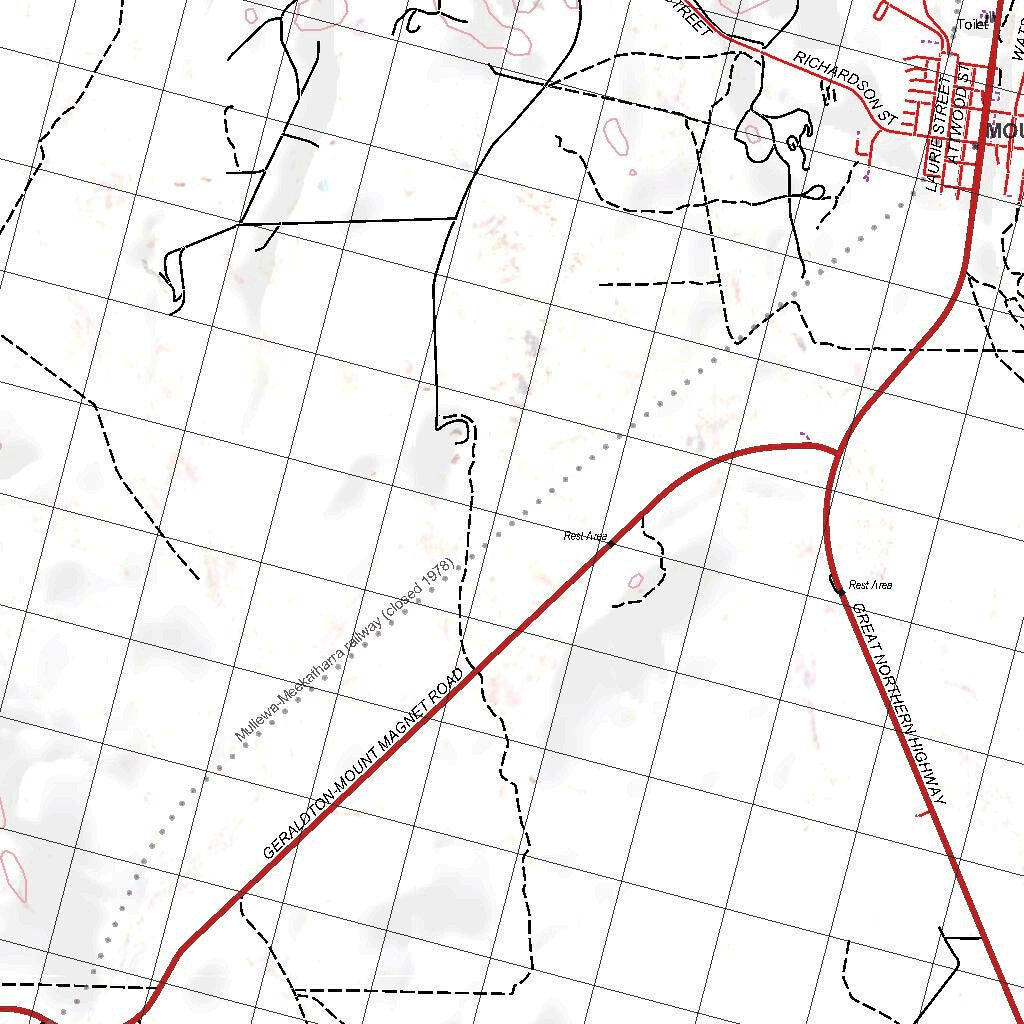 Getlost Map 2441 MOUNT MAGNET WA Topographic Map V15 1:75,000 by ...