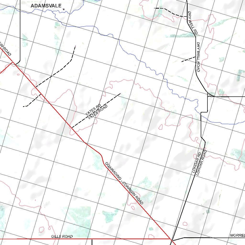 Getlost Map 2433 CORRIGIN WA Topographic Map V15 1:75,000 by Getlost ...