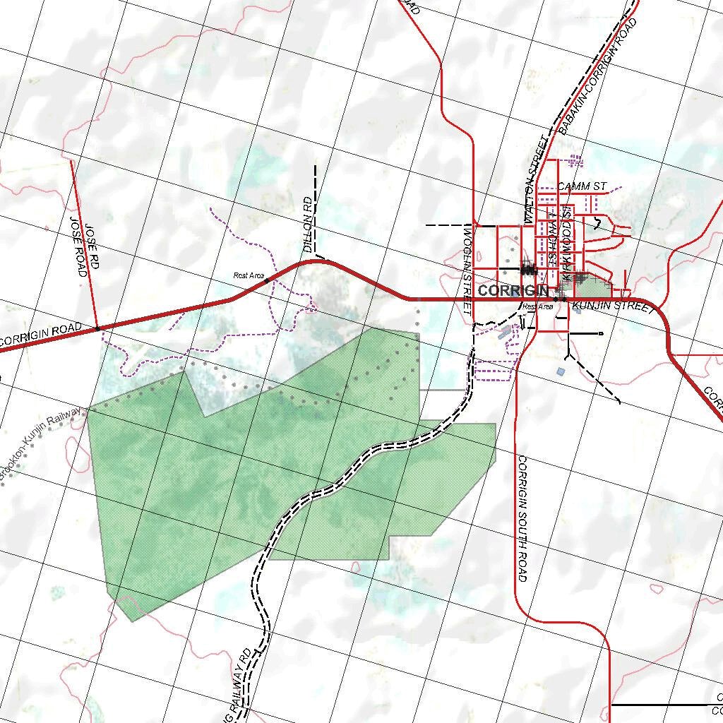 Getlost Map 2433 CORRIGIN WA Topographic Map V15 1:75,000 by Getlost ...