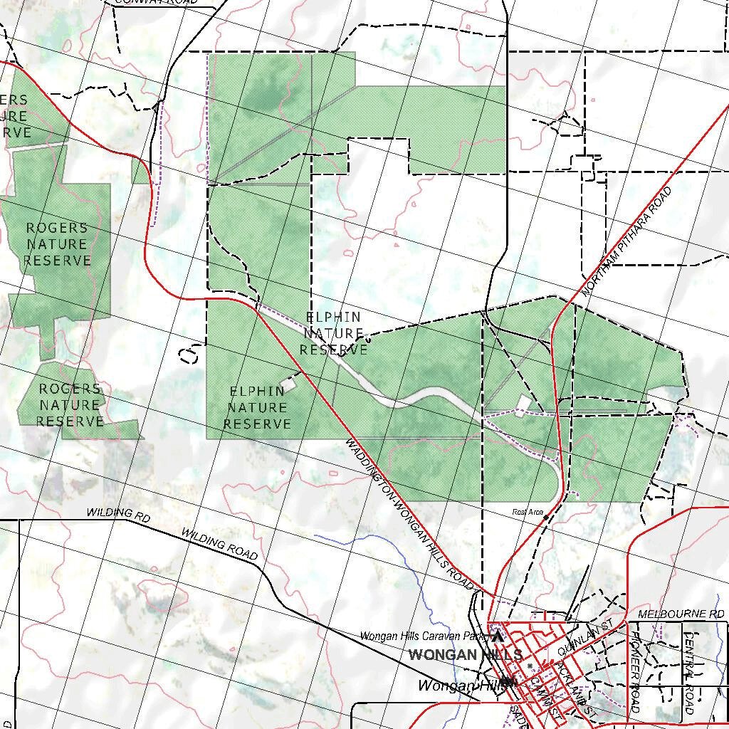 Getlost Map 2236 WONGAN WA Topographic Map V15 1:75,000 by Getlost Maps ...