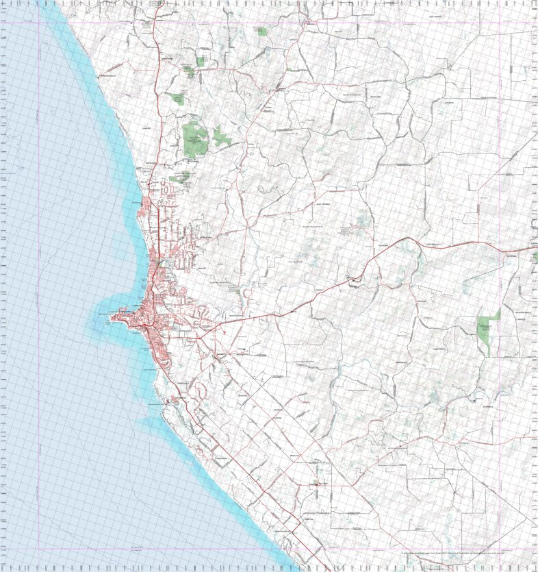 Getlost Map 1840 GERALDTON WA Topographic Map V15 1:75,000 by Getlost ...