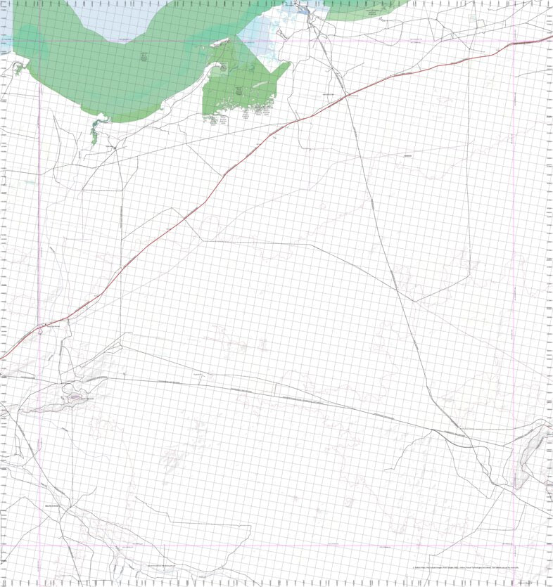 Getlost Map 2857 PARDOO WA Topographic Map V15 1:75,000 by Getlost Maps ...