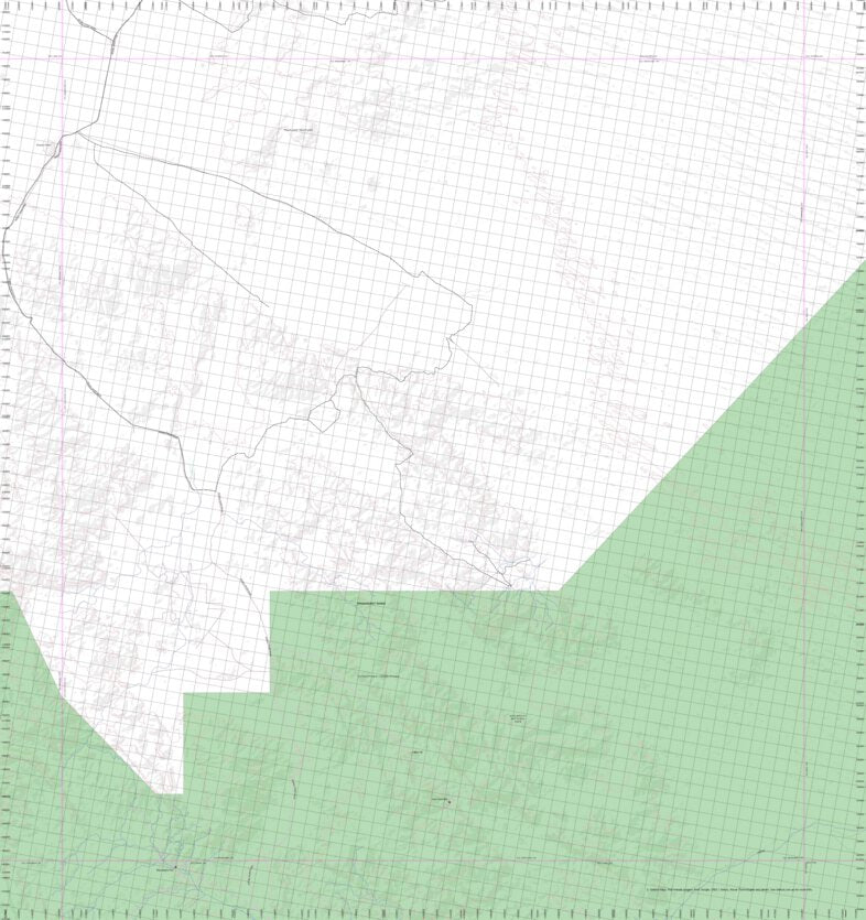 Getlost Map 3353 BROADHURST WA Topographic Map V15 1:75,000 by Getlost ...