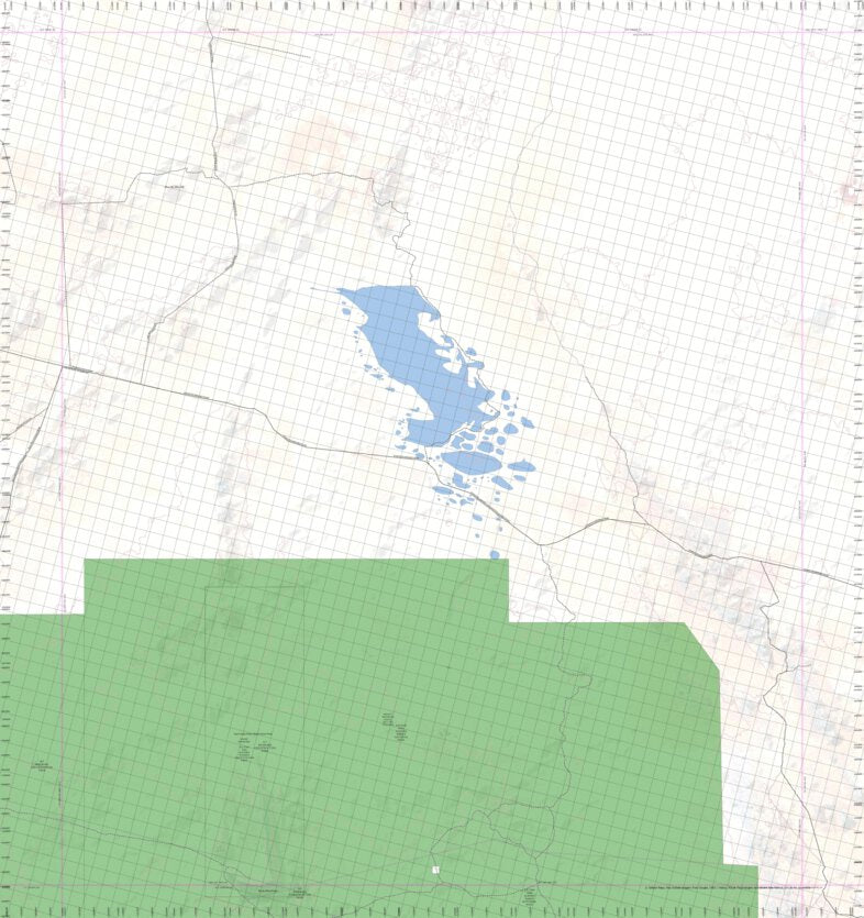 Getlost Map 2838 LAKE GILES WA Topographic Map V15 1:75,000 by Getlost ...