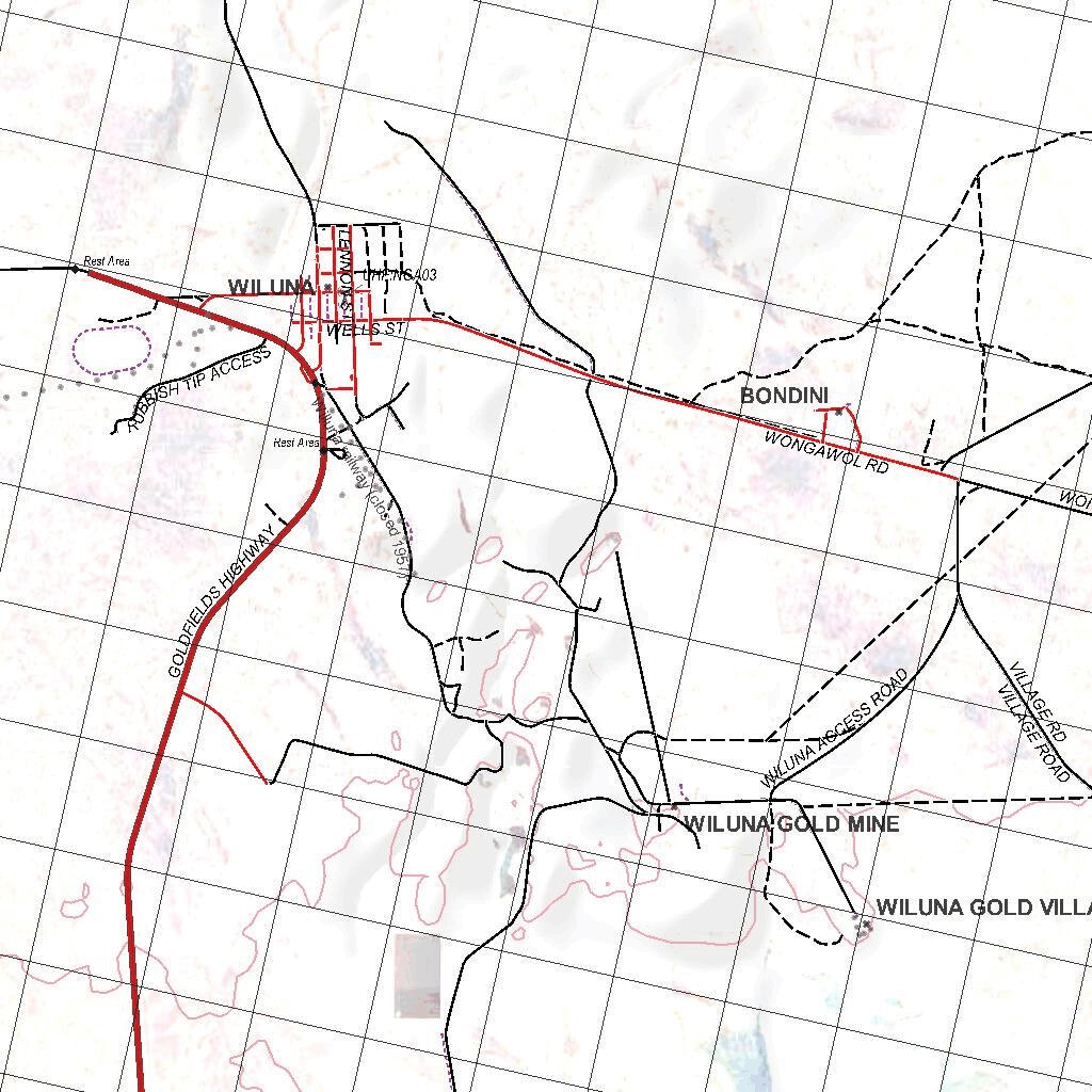 Getlost Map 2944 WILUNA WA Topographic Map V15 1:75,000 by Getlost Maps ...