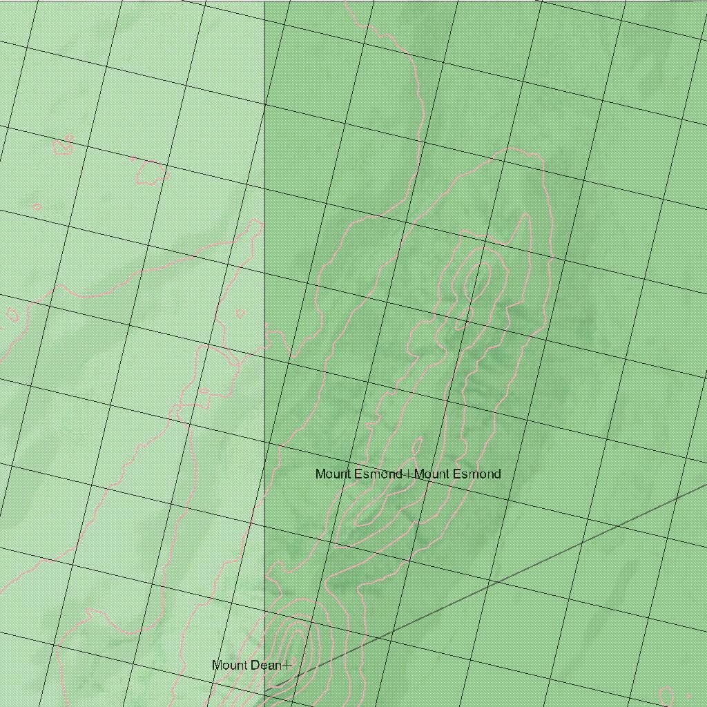 Getlost Map 3631 MOUNT DEAN WA Topographic Map V15 1:75,000 by Getlost ...