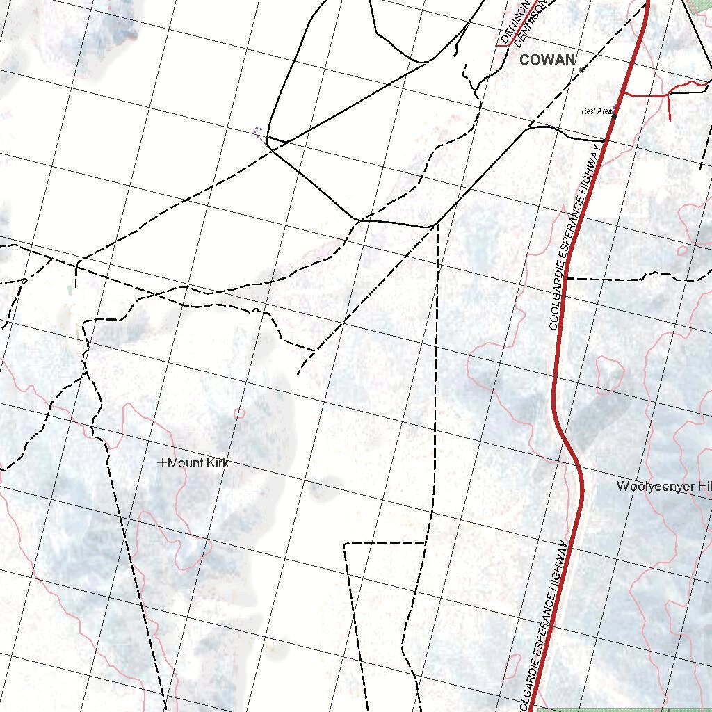 Getlost Map 3233 NORSEMAN WA Topographic Map V15 1:75,000 by Getlost ...