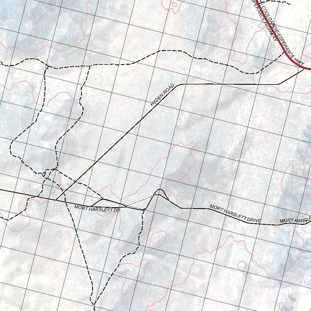 Getlost Map 3233 NORSEMAN WA Topographic Map V15 1:75,000 by Getlost ...
