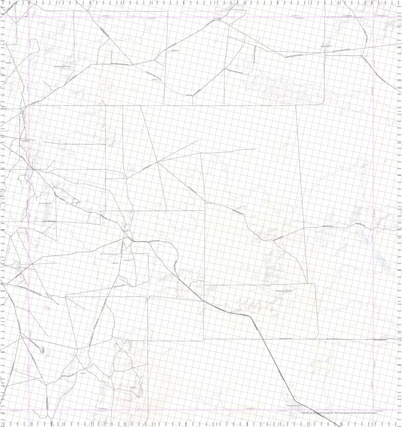 Getlost Map 3440 BURTVILLE WA Topographic Map V15 1:75,000 by Getlost ...