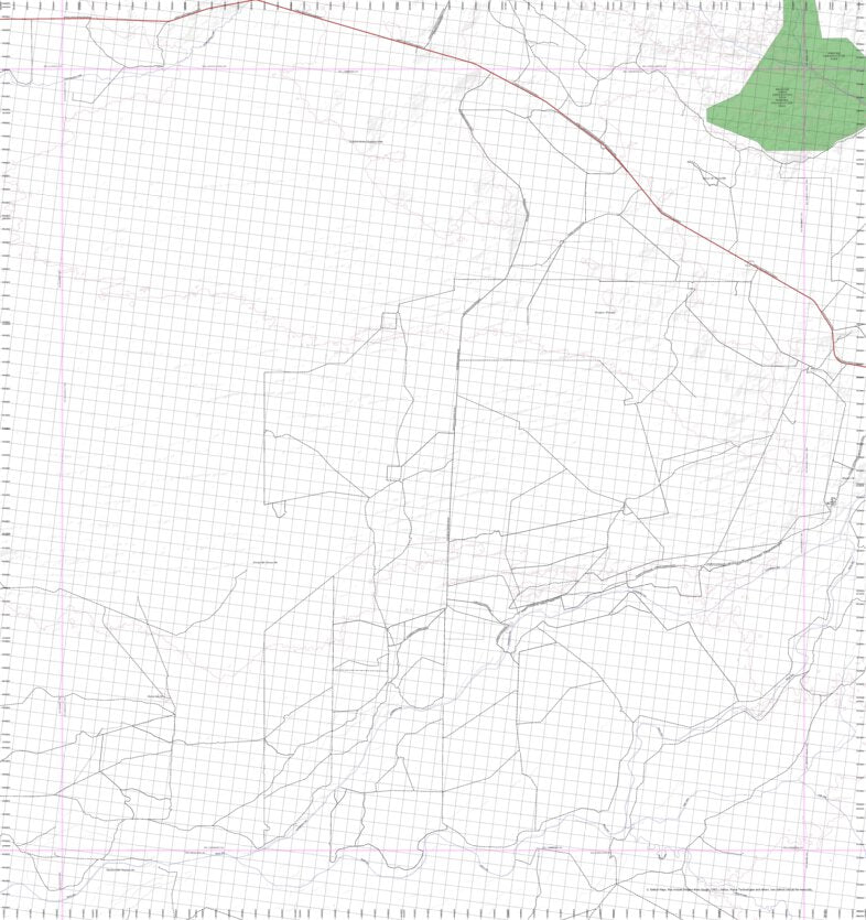 Getlost Map 3961 CUNNINGHAM WA Topographic Map V15 1:75,000 by Getlost ...