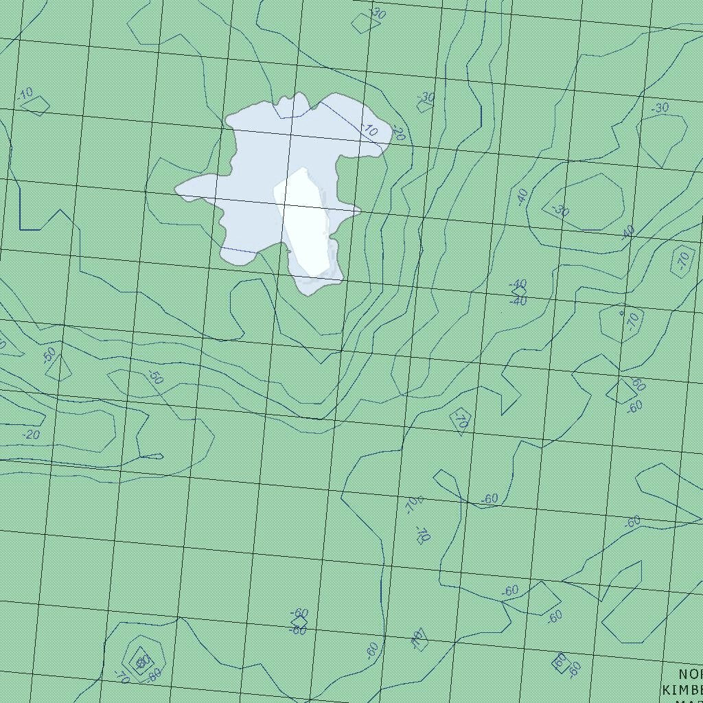 Getlost Map 4170 TROUGHTON WA Topographic Map V15 1:75,000 by Getlost ...