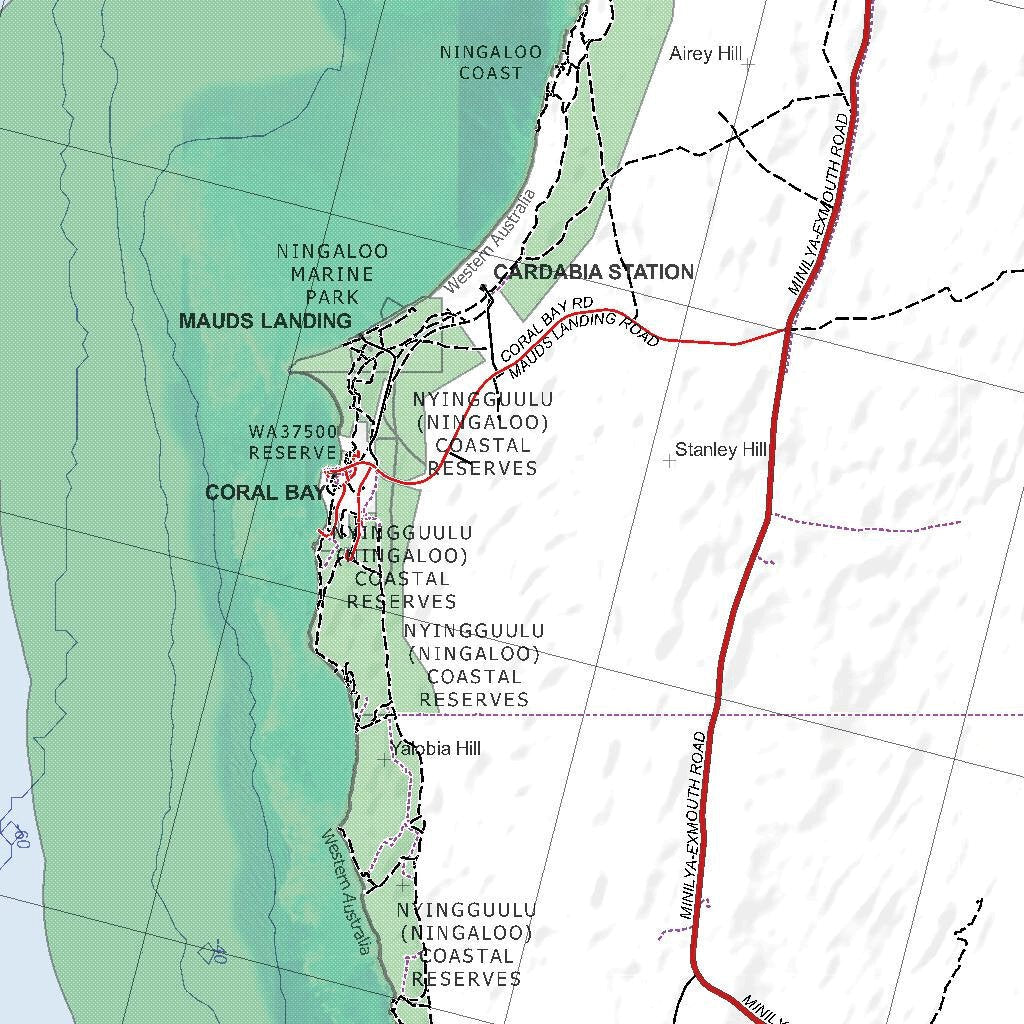 Getlost Map SF4916 MINILYA Australia Touring Map V15a 1:250,000 by ...