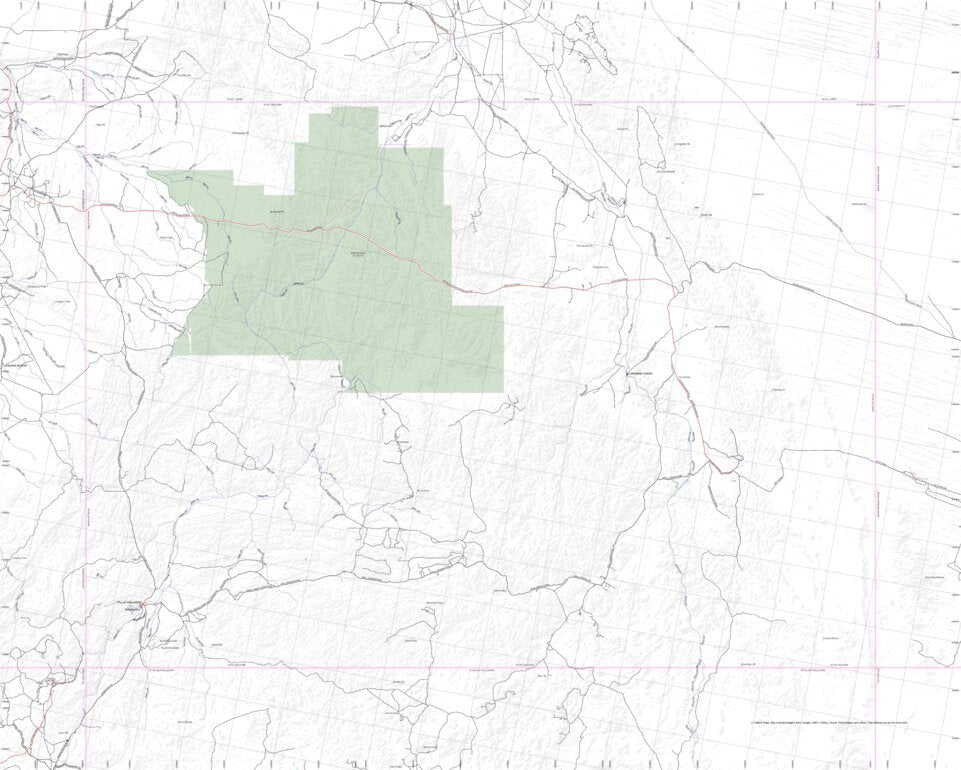 Getlost Map SF5105 NULLAGINE Australia Touring Map V15a 1:250,000 by ...