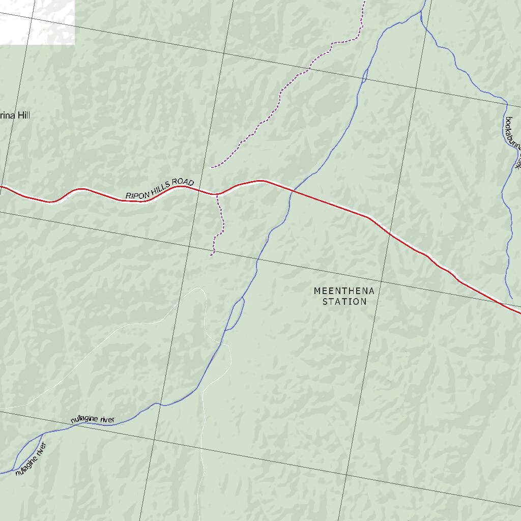 Getlost Map SF5105 NULLAGINE Australia Touring Map V15a 1:250,000 by ...