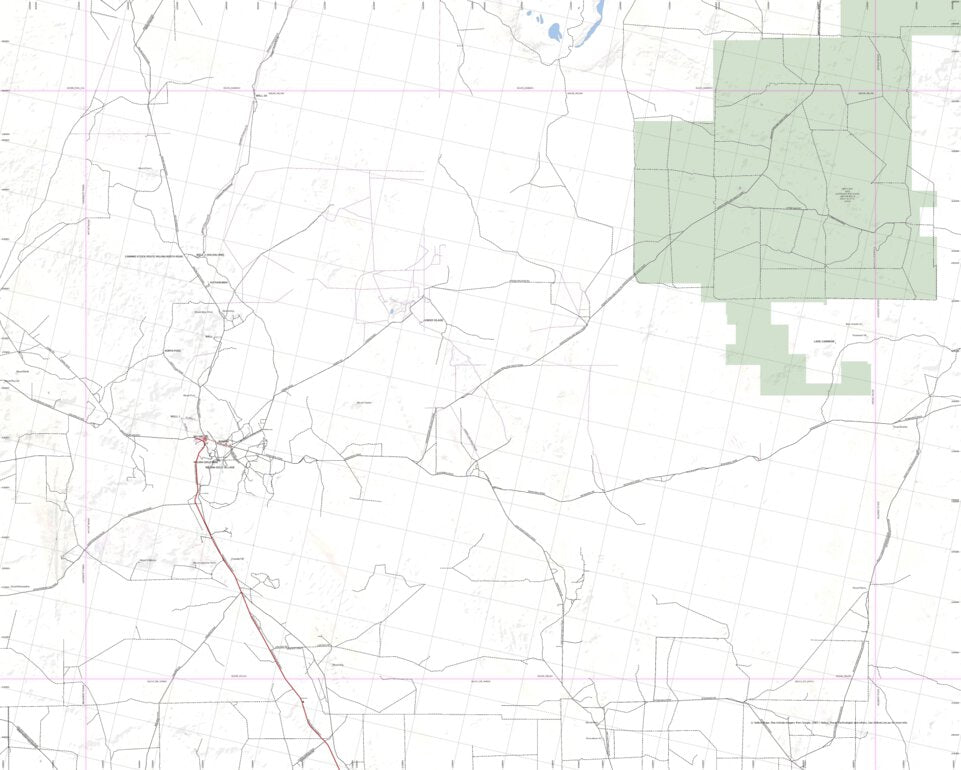 Getlost Map SG5109 WILUNA Australia Touring Map V15a 1:250,000 by ...