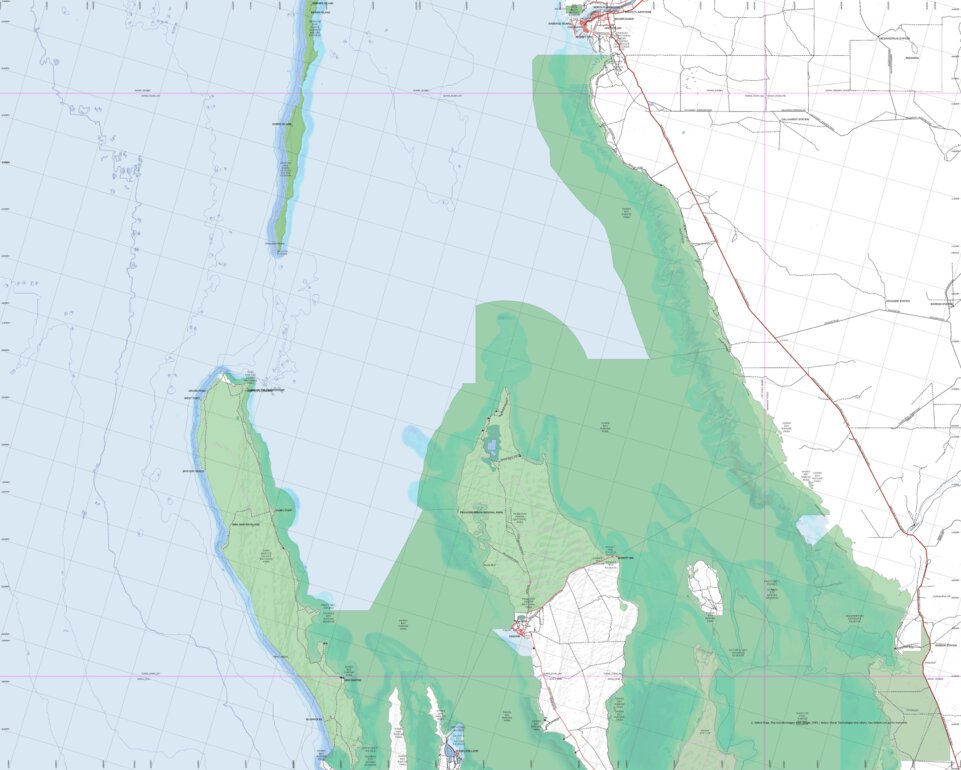 Getlost Map SG4908 SHARK BAY Australia Touring Map V15a 1:250,000 by ...