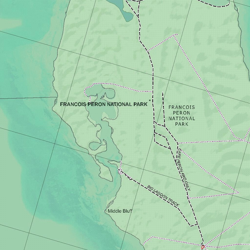 Getlost Map SG4908 SHARK BAY Australia Touring Map V15a 1:250,000 by ...