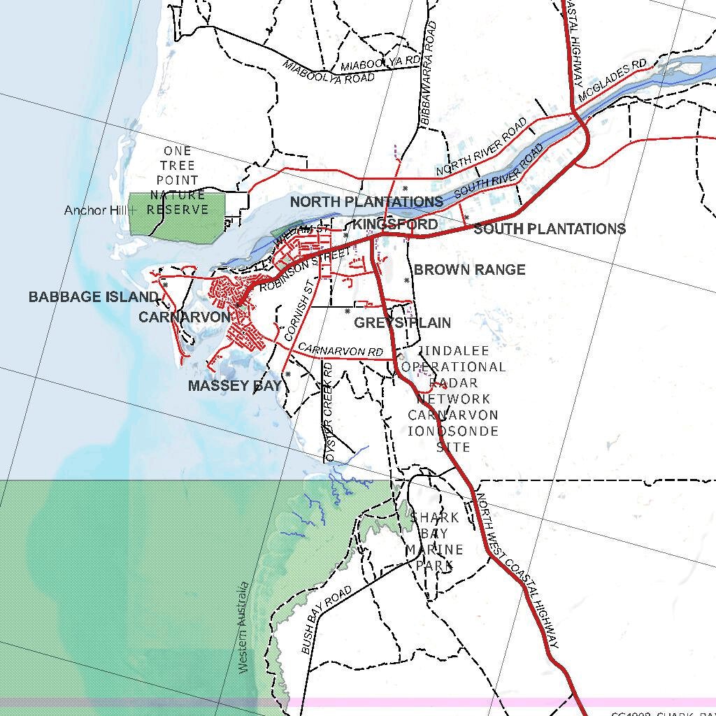 Getlost Map SG4904 QUOBBA Australia Touring Map V15a 1:250,000 by ...