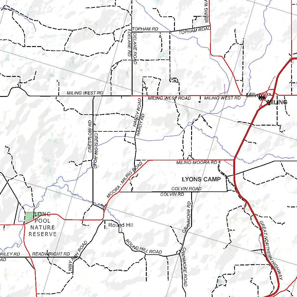 Getlost Map SH5010 MOORA Australia Touring Map V15a 1:250,000 by ...