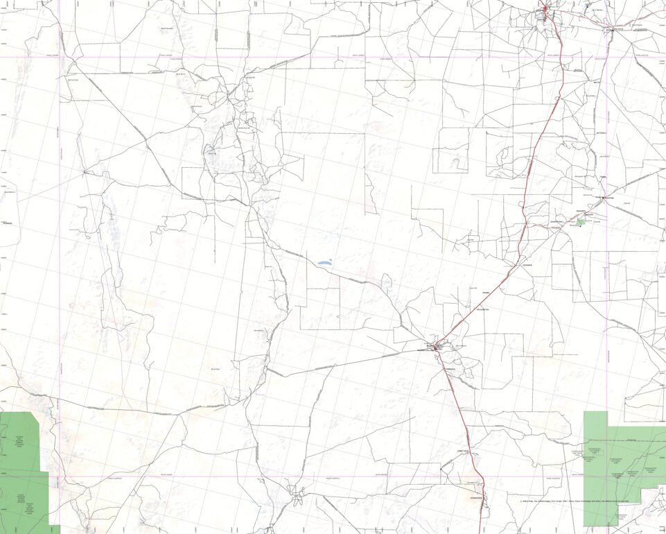 Getlost Map SH5105 MENZIES Australia Touring Map V15a 1:250,000 by ...