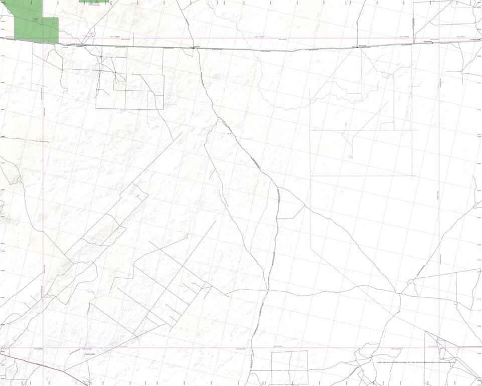 Getlost Map SH5115 ZANTHUS Australia Touring Map V15a 1:250,000 by ...